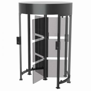 Mairs Full Height Glass Turnstiles | Full Height Turnstiles | Glass ...