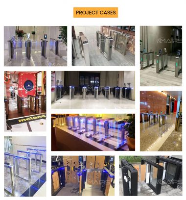 Glass Turnstile Doors | Speed Gate Turnstile | Glass Turnstile