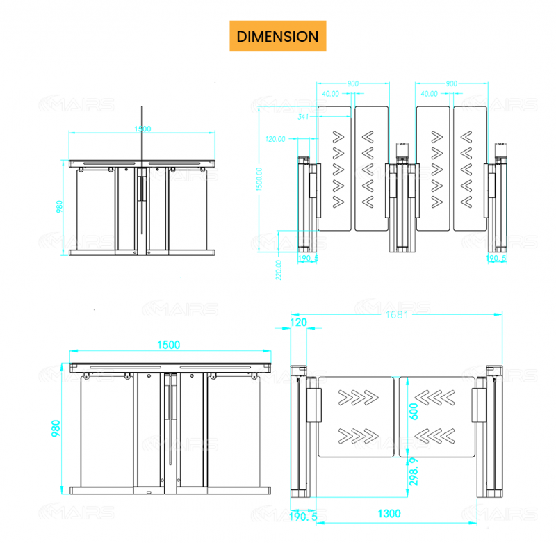 Security Speed Gates | Speed Gates Turnstile | Speed Gates
