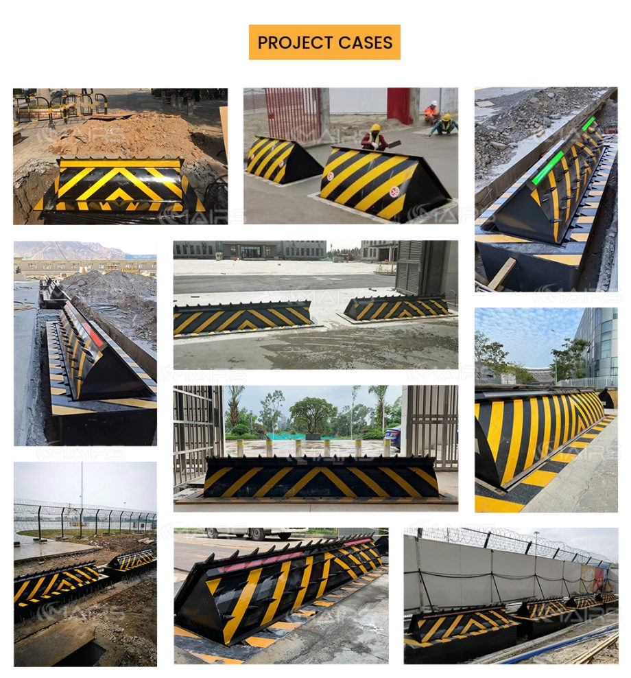 Automatic Road Blocker | Road Blocker | Hydraulic Road Blocker