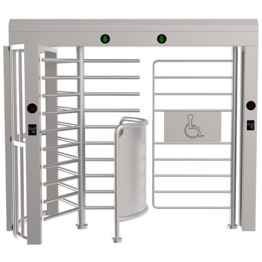 Mairs Handicap Turnstile | ADA Turnstile | Full Height Turnstile for ...