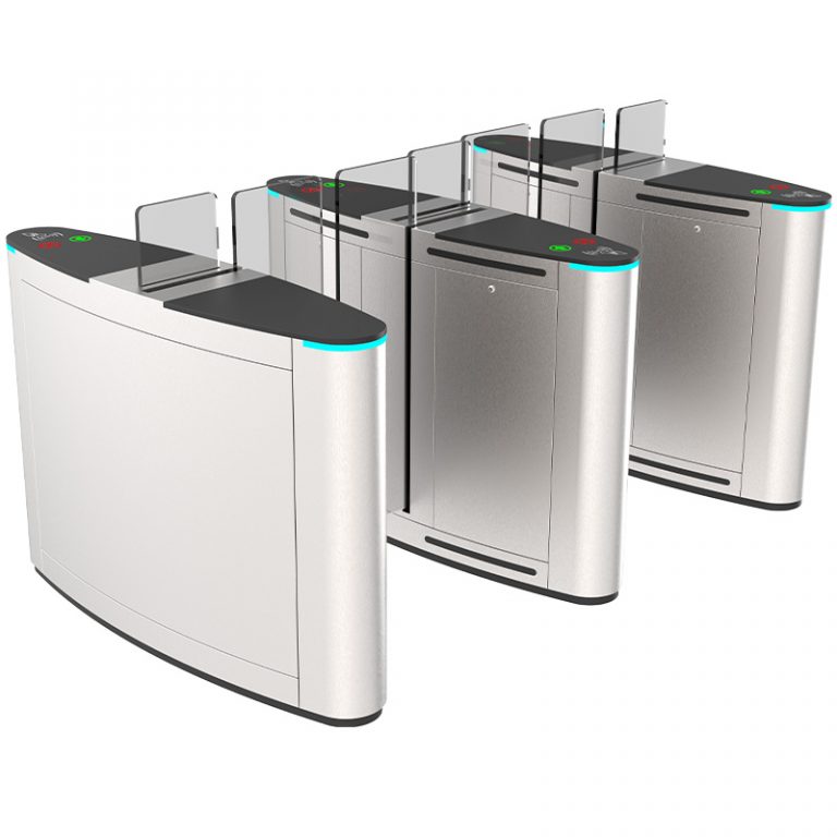 Optical Flap Turnstile | Flap Barrier Sliding Turnstiles | Full Height ...