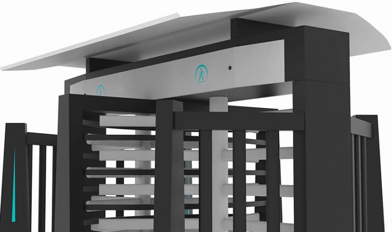 Full height double turnstile lx400-2 - MairsTurnstile-Online.com