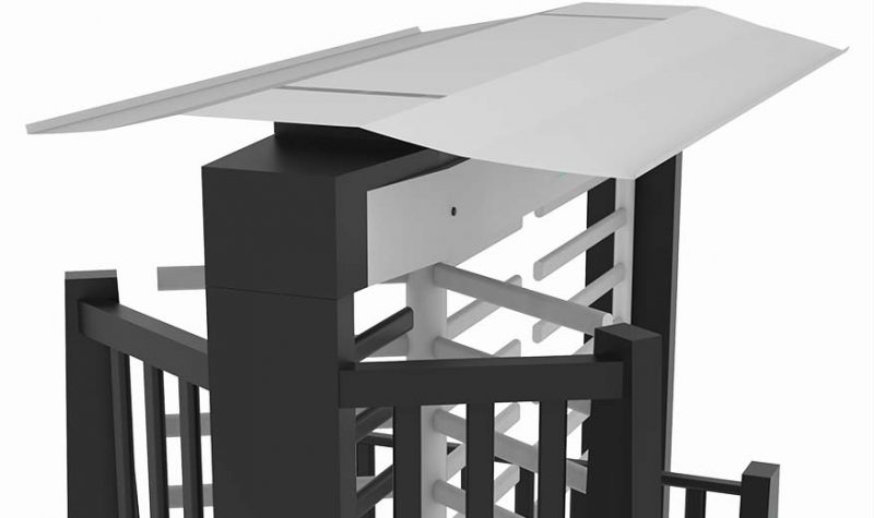 Full height handicap turnstile lx402-c - MairsTurnstile-Online.com