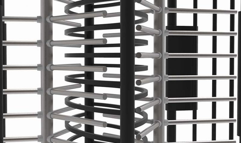 Full height double turnstile PT400-2 - MairsTurnstile-Online.com