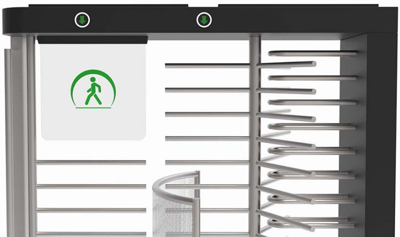 full height bike turnstile XW400-Z - MairsTurnstile-Online.com
