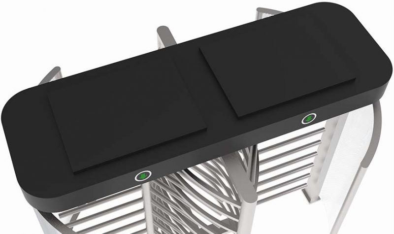 Full height double turnstile XW400-2 - MairsTurnstile-Online.com
