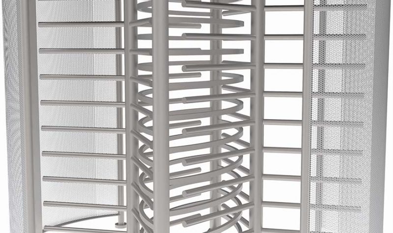 Full height double turnstile XW400-2 - MairsTurnstile-Online.com